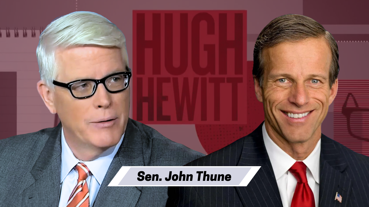 Senator John Thune On The Senate Map - The Hugh Hewitt Show